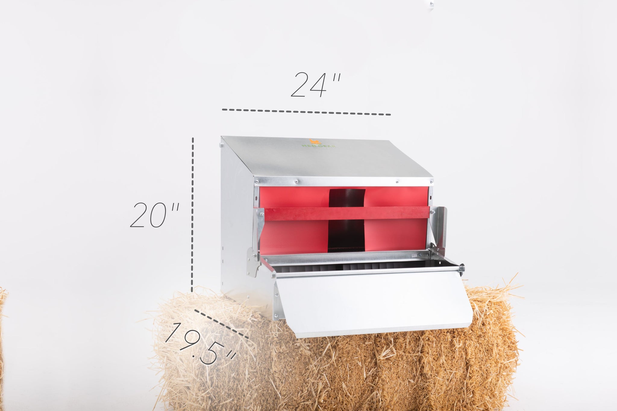 Small (24") Reversible Rollout Nest Box (Up to 20 Hens) - Premium Grad ...